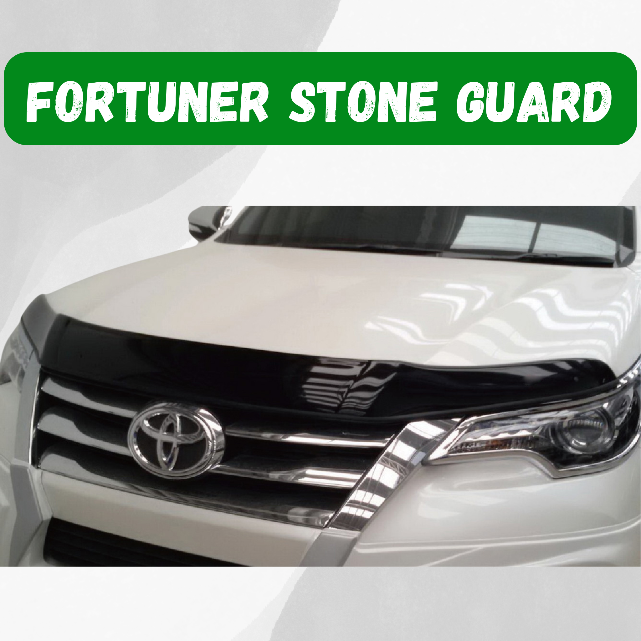 Toyota Fortuner Bonnet Guard/ Stone Guard / Bonnet Protector – Tough Trucks